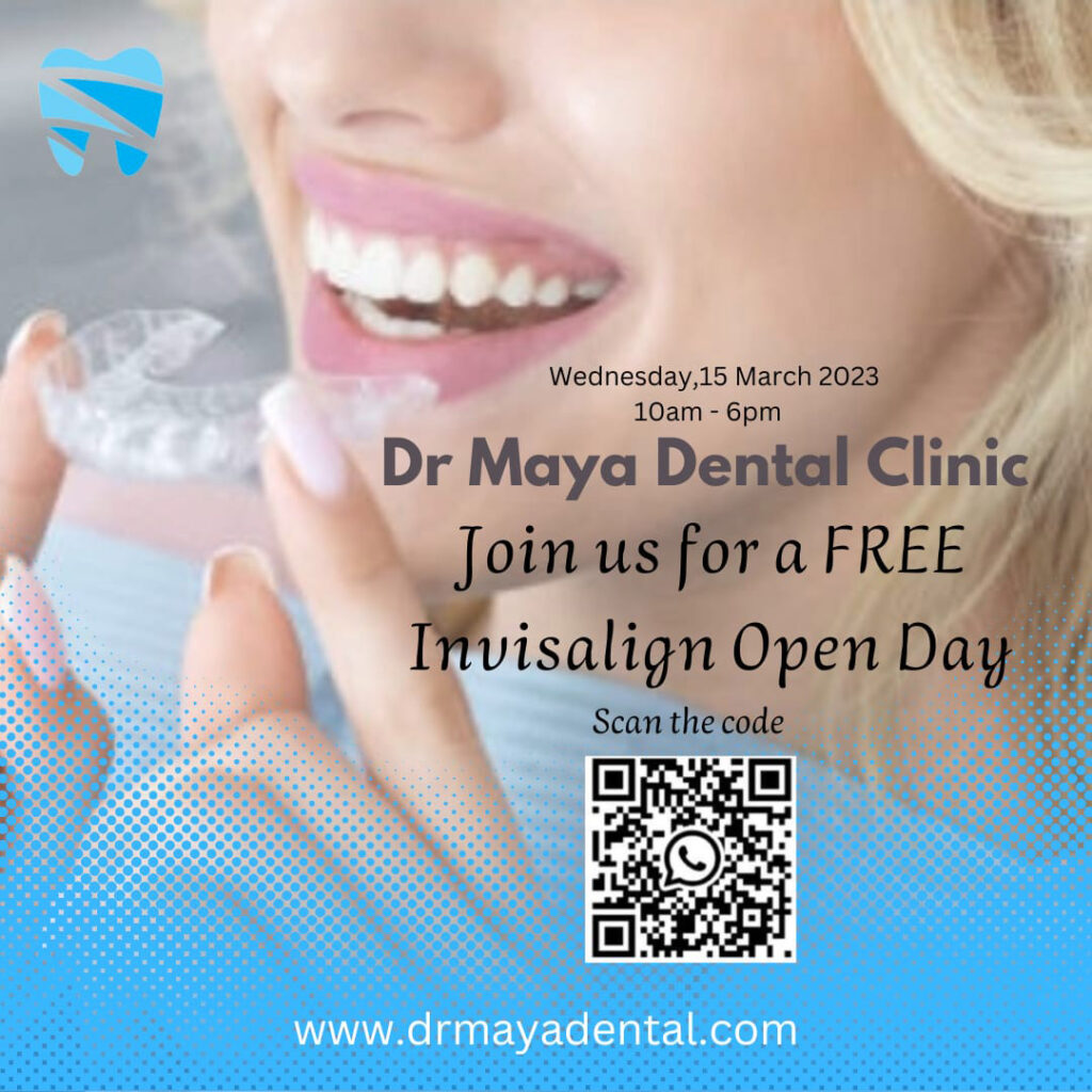 Join us for a FREE Invisalign Open Day – Dr Maya Dental Clinic